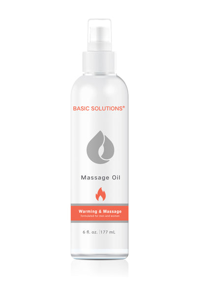 Basic Solutions® Warming Massage Oil 6 fl. oz. (177 mL) – Topco Sales